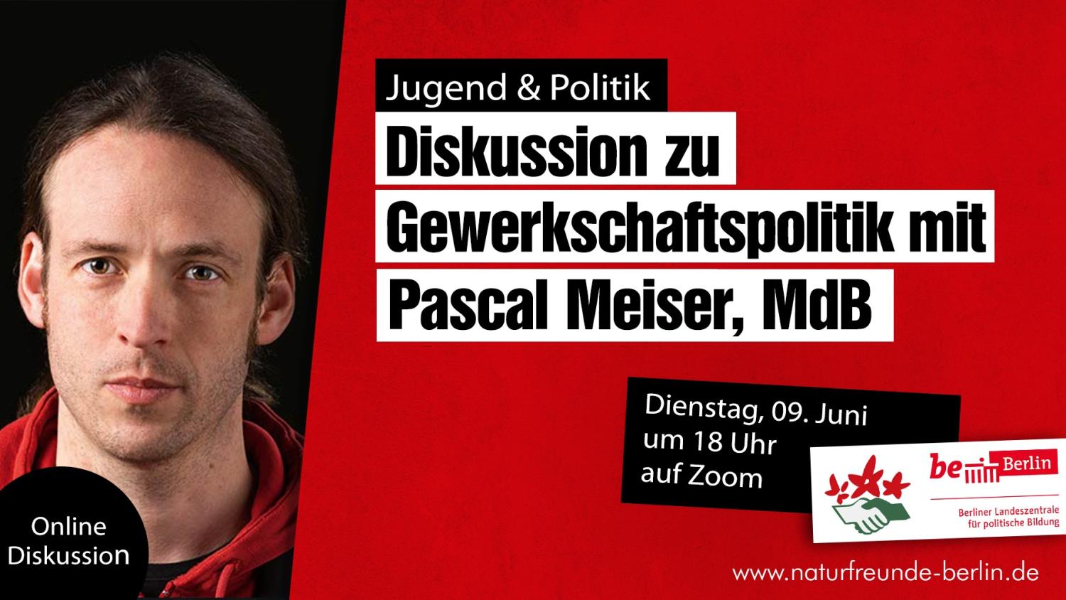 Jugend und Politik: Austausch zu Gewerkschaftspolitik mit Pascal Meiser ...